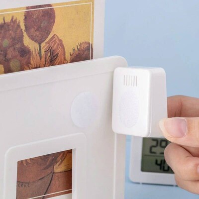 Electronic Temperature Humidity Detector for Indoor Desk Wal