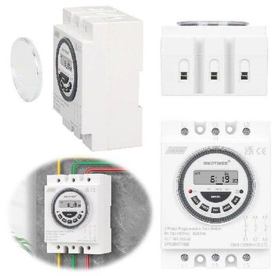 TM619-380V Multipurpose Digital Programmable Time Switch
