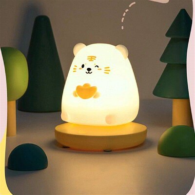 ABS Silicone Atmospheres Light Animal Shape Rechargeable