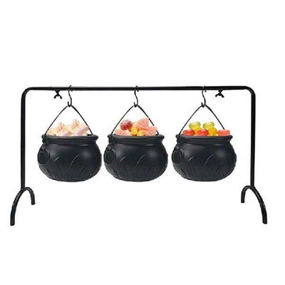 Halloween Witch Cauldron Candy Holder Small Witches