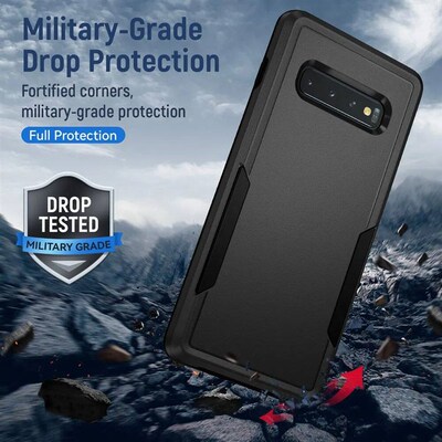 Galaxy S10 Plus Case Shockproof Hybrid Case Dual Layer Desig