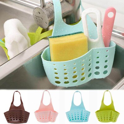 Kitchen Accessories Sink Soap Sponge Holder Utensils Organiz