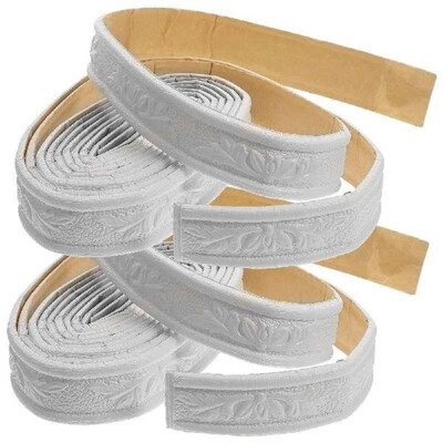 2 Roll 3D Embossed Pattern Wall Trim Skirting Border