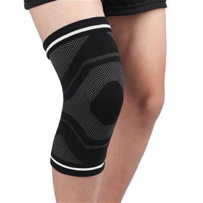 1pcs Kneepad Men Elastic Knee Pads Support Fitness Gear