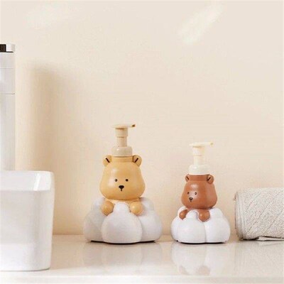 250/500ml Foam Dispenser Bathroom Cartoon Bear Hand