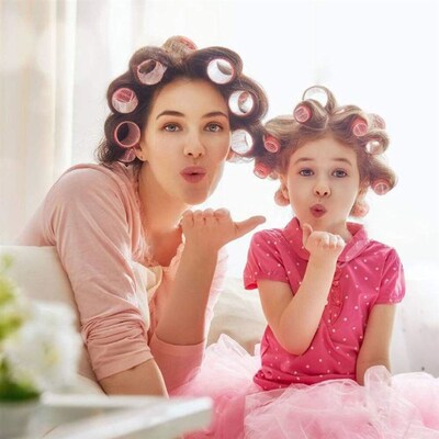 Hair Rollers Self Grip Hook Hair Curlers Heatless Hair Rolle