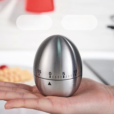 Mechanical Timer Kitchen Device Gadget Sets Egg Boiling Cook
