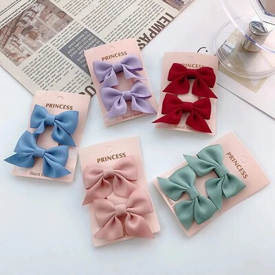 2022 New Bow Headgear Cute Sweet Little Girl Hair Accessorie