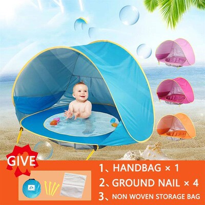 Baby Beach Tent Children Waterproof Pop Up Sun Awning Tent U