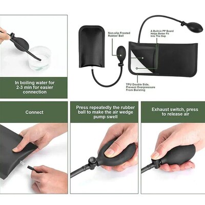 Car Wedge Pump Locksmith Thickened Door Repair Air Cushion E