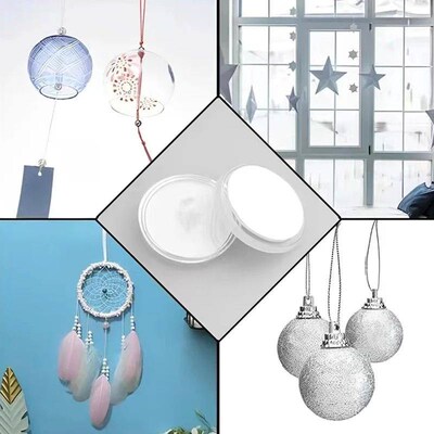 100 Pcs Ceiling Strong Small Adhesive Hook 3cm Hang Flag Pos