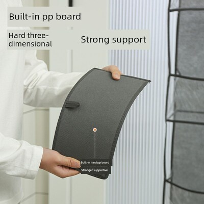 Behind the door storage bag home hanging debris storage rack