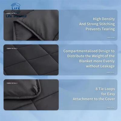 15lbs 20lbs  Anxiety autism heavy weighted gravity blanket