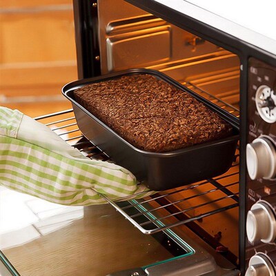 Hot Non-stick Carbon Steel Cake Bread Loaf Baking Pan Rectan