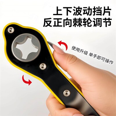 Effort-saving wrench, car jack dedicated universal wrench, h