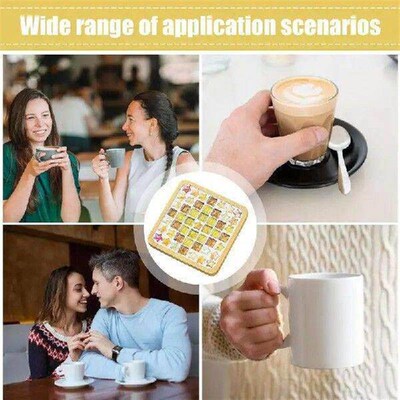 Mosaic Tile Coaster Kit DIY Coaster With Glass Mosaic Tiles