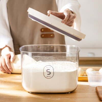 Moisture-proof Sealed 10 Jin Rice Bucket Flour Storage Tank