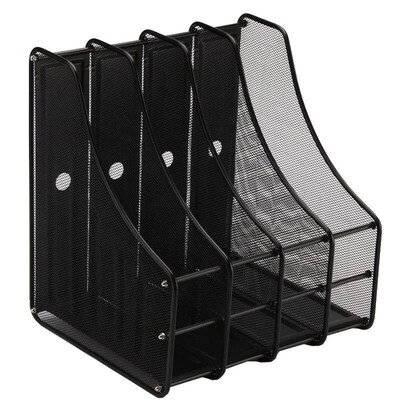 Metal Mesh Desktop Basket Resume File Folder Holders Detacha