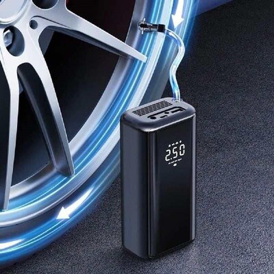 150PSI Digital Tire Inflator 1500mAh Cordless Tire Pump