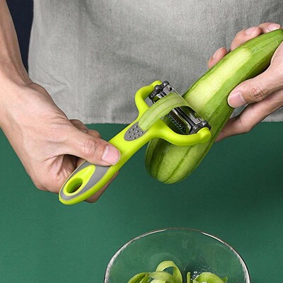 3 In 1 Rotary Peeler Fruit Vegetables Cabbage Graters Salad