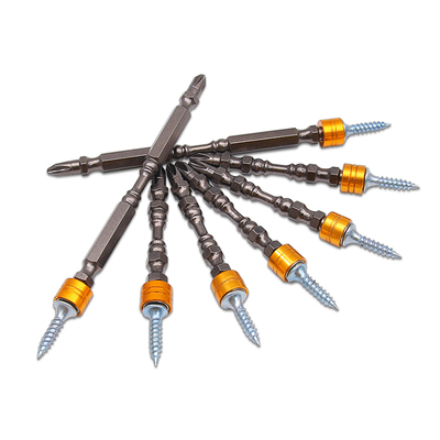 头十字磁圈批头电钻电动螺丝刀批头强磁起子头手电钻加长风批