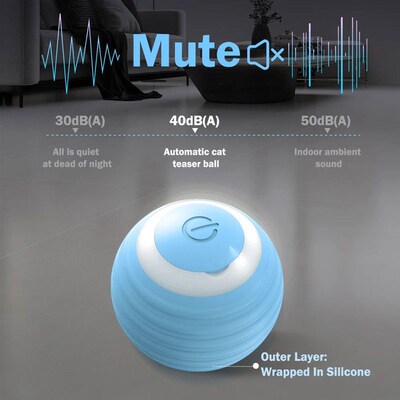 Cat Interactive Ball Smart Cat DogToys Electronic Interactiv