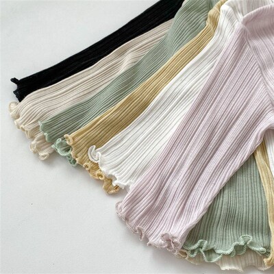 2025 New Girls Sunscreen Clothing Solid Color Lightweight B