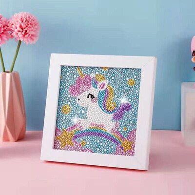 5D Diamond Painting Kit Kids DIY Full Drill Rhinestone Kits