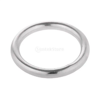Smooth Welded Ring Precision Polished 304 Stainless Steel
