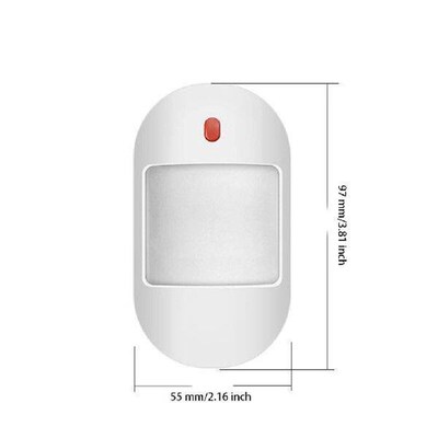PIR Motions Sensor Wireless Body Induction Detector