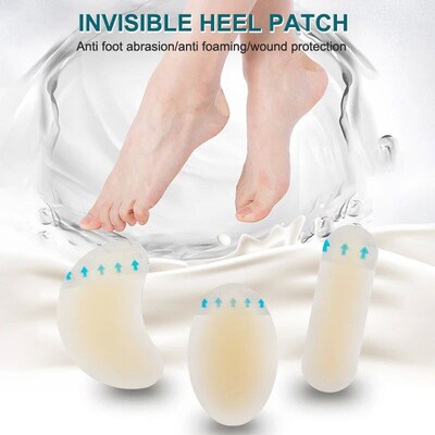 24 5pcs Adhesive Hydrocolloid Gel Blister Plaster Heel Anti-