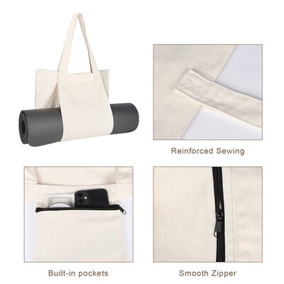 Yoga Mat Bag Large Capacity Washable Foldable Lightweight Pi