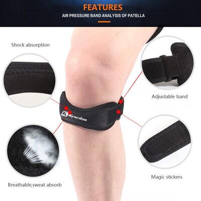 Adjustable Patella Knee Tendon Strap kneepad support profess