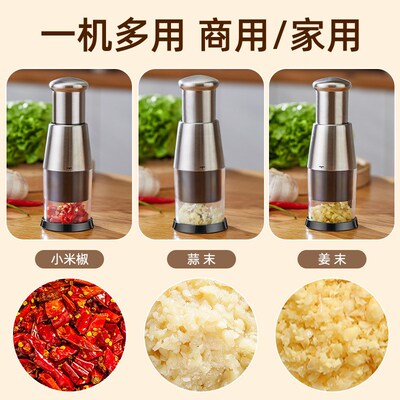 Garlic machine kitchen stainless steel garlic clay 捣蒜器