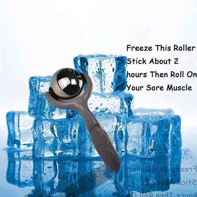 360 Rotate Roller Massage Ball Cold Hot Physical Therapy Mas