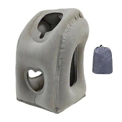 Inflatable Travel Sleeping Bag Portable Cushion Neck Pillow