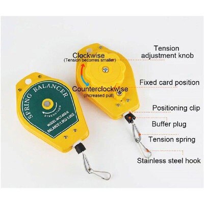 Retractable Spring Balancer Screwdriver Hanging Torque