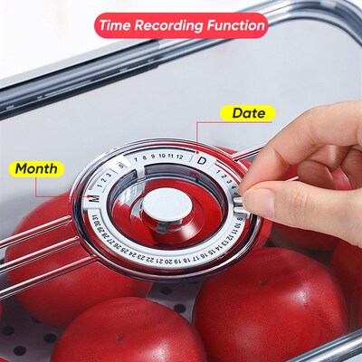 Kitchen Storage Food organizer Container PET Seal Stable Can