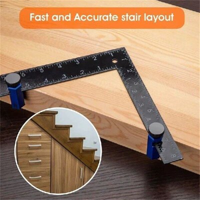 Stair Gauges for Framing Square and Rafter, Stair Stops