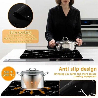 Silicone Induction Cooktop Mat Heat-resistant Non-Slip