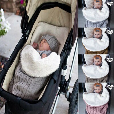 Newborn Baby Winter Stroller Wrap Blanket Footmuff Thick War