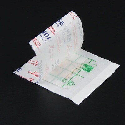 50PCS 38*38/72*19mm Transparent PU Waterproof Wound Plaster