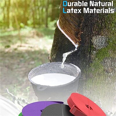 Resistance Bands Exercise Elastic Natural latex Workout Rube