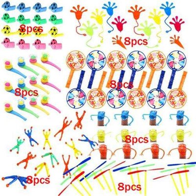 12Pcs Levtatng Ball Toy Ranbow Sprng Party Favor For Kd