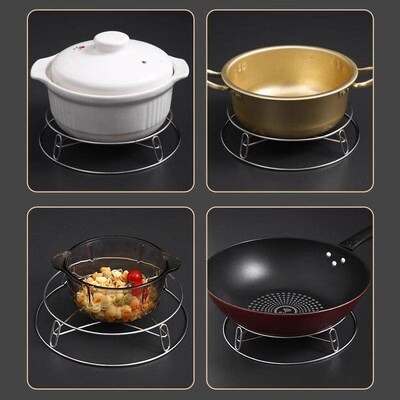 Thick Stainless Steel Pot Rack, Multi-functional Heat-Insula