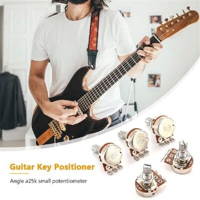 5pcs/set Guitar Volume Tone Big Pots Potentiometer Stringed