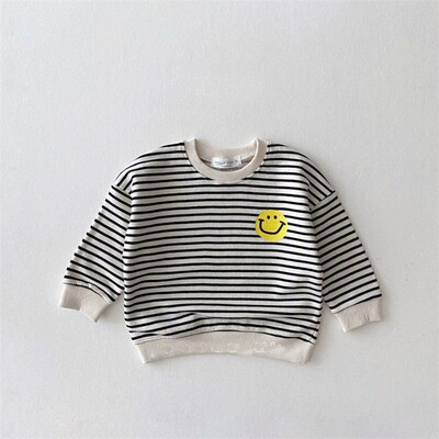 MILANCEL 2022 Spring Kids Clothes Casual Sweatshirt Kids Str