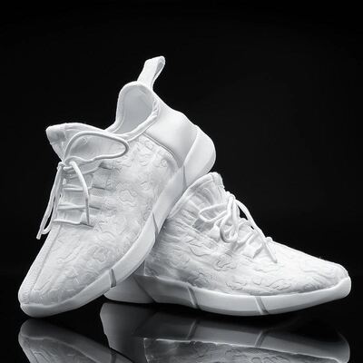UncleJerry Size 25-47 New Summer Led Fiber Optic Shoes for g