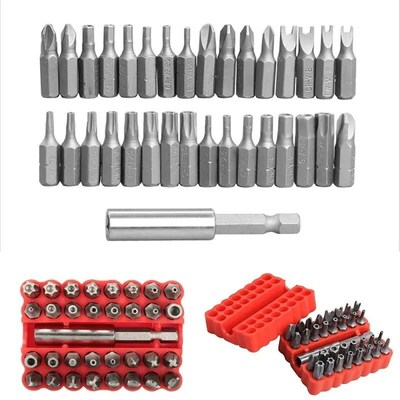 New 33pcs Electric Screwdriver Bit Combination Set Hexagonal
