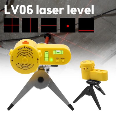 Laser Level Multifunction 4 In 1 Household Level Ruler Measu
